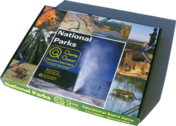 National Parks Game - Welcome to Query Quest Educational Board Games